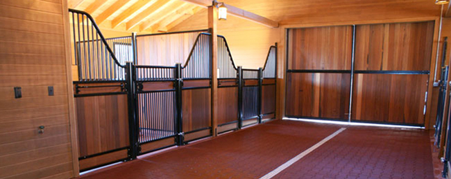 Prefab Steel Horse Stall Fronts For One Two Four Equestrian Barns