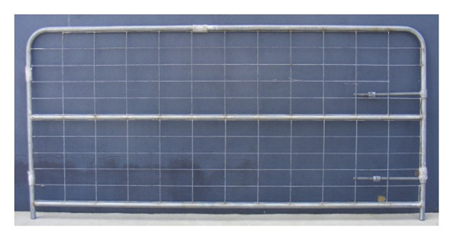 Wire Mesh Farm Gates , 32mm O.D 2mm Pipe Wall Thickness Metal Field Gates