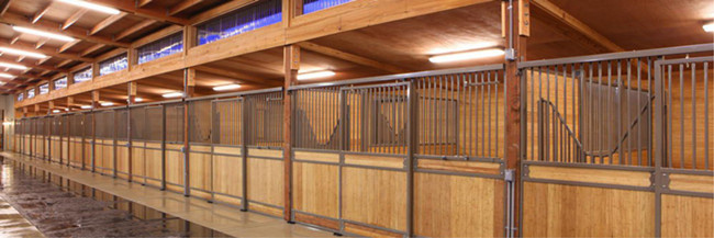 Metal Wire Mesh Horse Stall Panels Hot Dip Galvanized Steel Frame