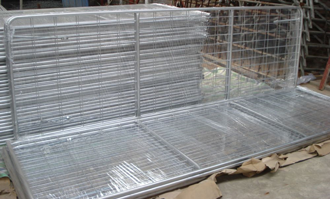 Standard Weld Mesh Steel Farm Gates All Low Carbon Uniform 25nb Pipe
