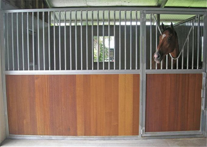 Safety Galvanized Stable Horse Yard Panels / Horse Stall Panels Inside ...