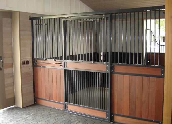 Self-contained Horse Stable Partitions For Prefab Horse Barns With ...
