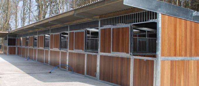 Free Standing Horse Stable Partitions , Equine Boarding Facilities For ...