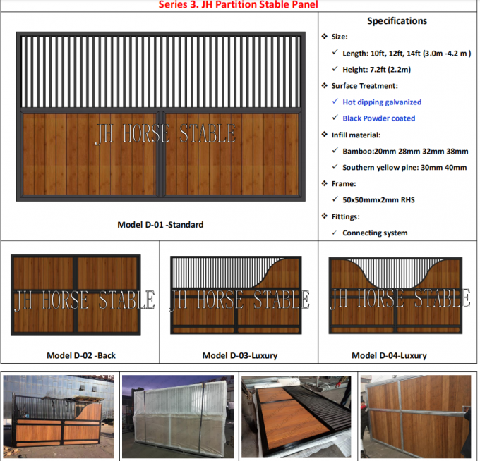 Sliding Door And Swivel Feeder Priefert Horse Stall Front Custom Size