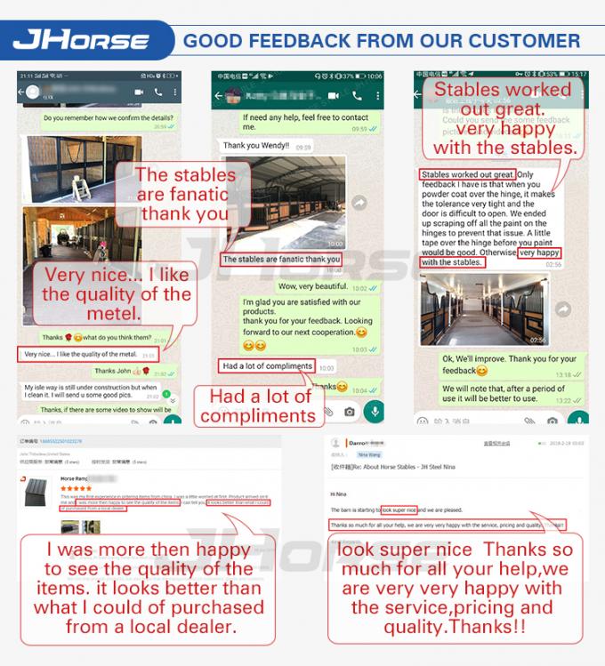 Full Bamboo Wood Horse Stable Partitions Side Back Panels