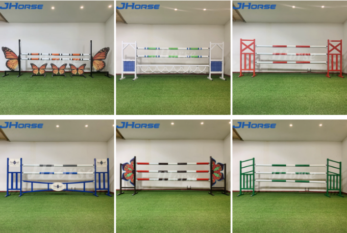 Durable Horse Jump Stands for Equestrian Training & Competition