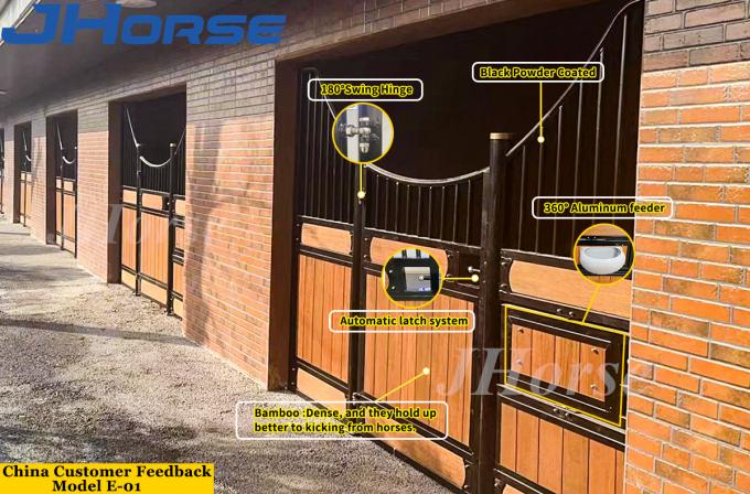 Luxury Sliding Door Horse Stall Boxes - Durable & Customizable