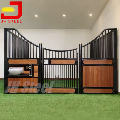 Custom Size 4x2.2m European Horse Stalls Bamboo Indoor Horse Arena Panels