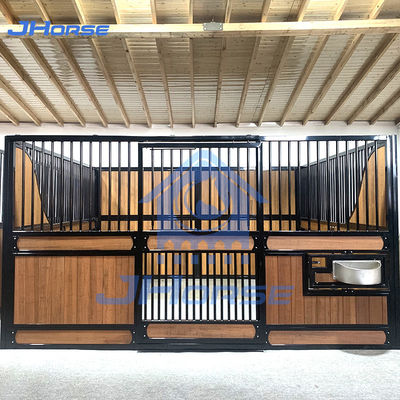 Galvanized 10 Foot Horse Stall Fronts With Swing Door