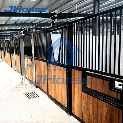 High Performance Horse Stall Fronts For Farms Bamboo Fill In Wood Type ...