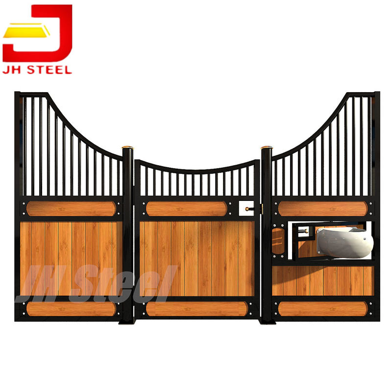 Australia Standard 10ft Mesh Stall Fronts Strand Woven Bamboo Horse ...