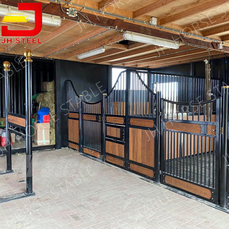 Australia Timber Bamboo Boards European Horse Barns 3.8m 4m Non Rusting