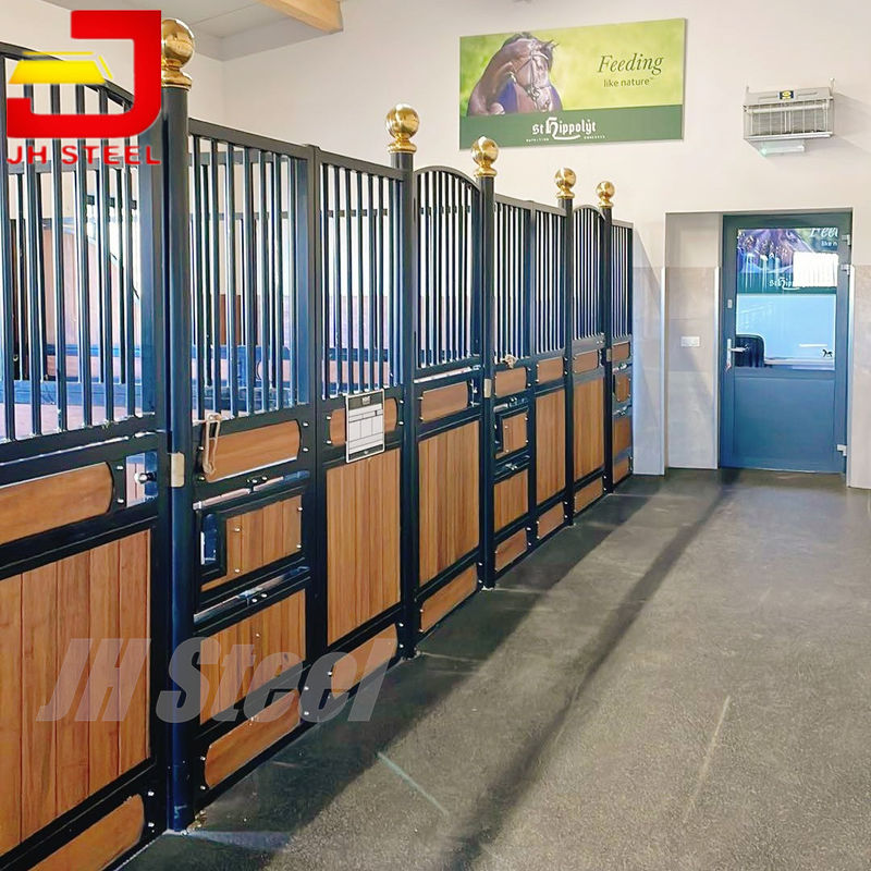 Customization Bamboo Horse Stable Panels Box Weather Resistance