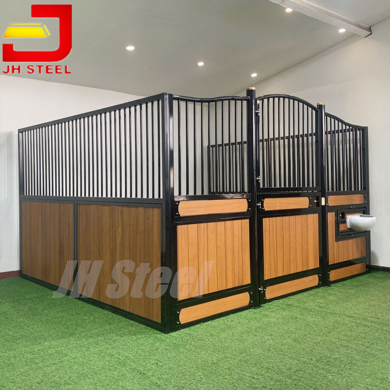 Bamboo Pine Portable Horse Stables Temporary OutdoorHorse Stall Fronts ...