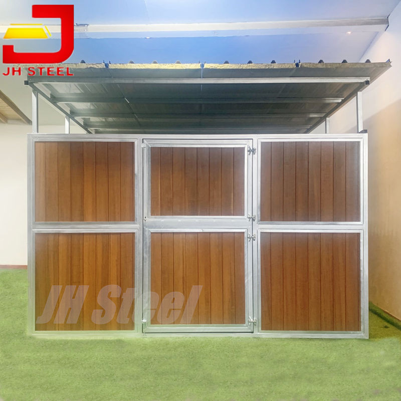 Prefabricated Horse Stall Fronts Stable Box Side Panel Partitions ...