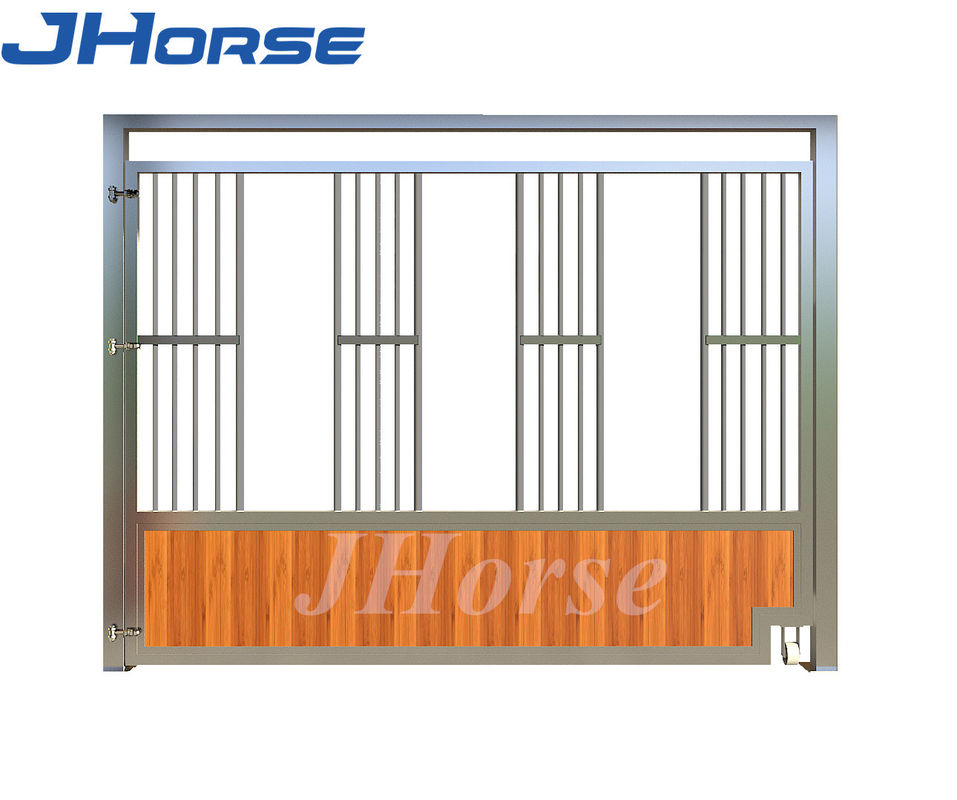 Portable Aesthetic Horse Stall Fronts Powder Coated For Horse Stable