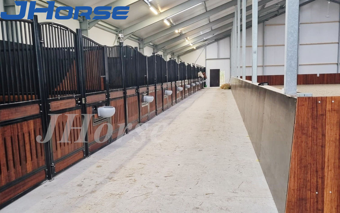 12ft European Horse Stalls - Powder Coated or Galvanized