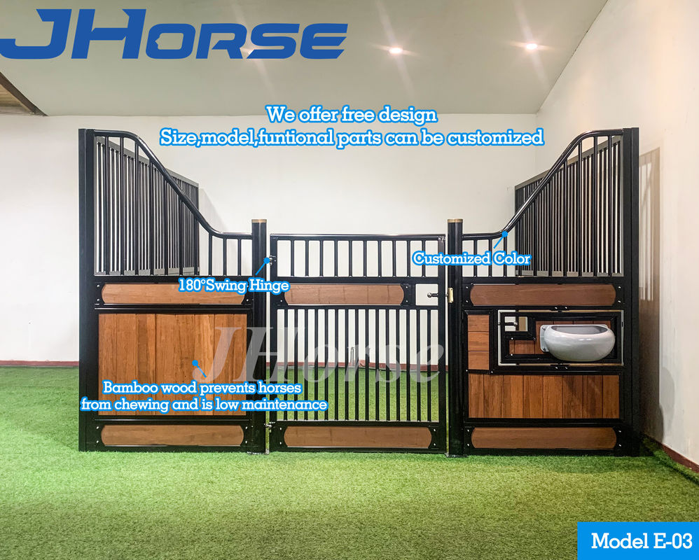 High Zinc Coated Smooth Surface Square Tube Horse Panel For Ranch Yard