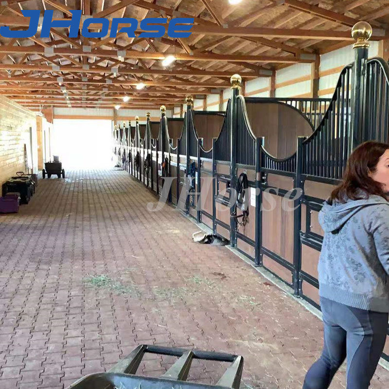 High Resistant Horse Stable Panels Horse Stall Fronts With Steel Tubes ...