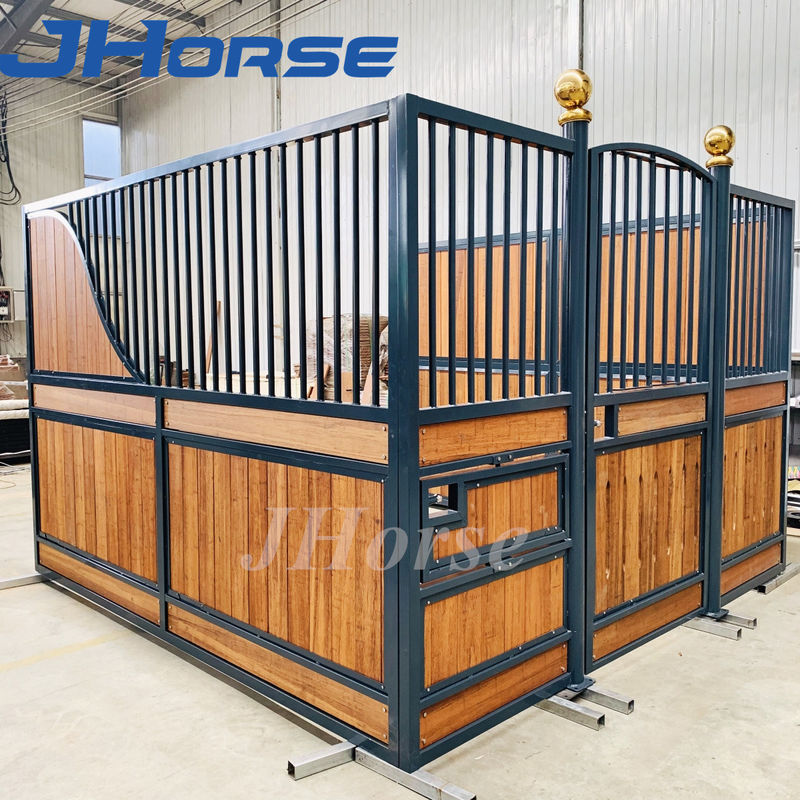 Equine Portable Horse Stable Box Customizable Standard Sliding Or Swing ...