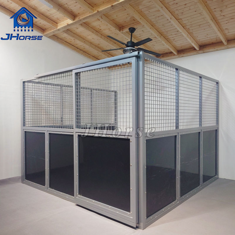 Prefabricated HDPE Classic Equine Horse Stall Panels Horse Stable ...