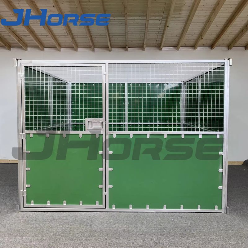 Customized European Horse Stalls Featuring Welded Panels In Portable ...