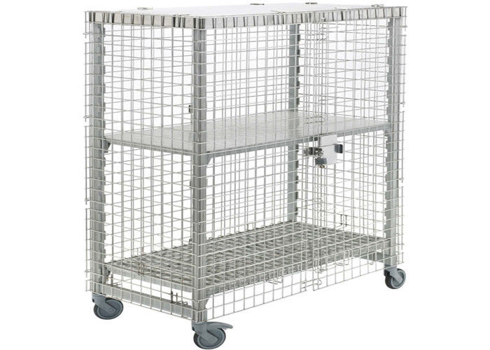 Standard Industries Wire Mesh Storage Lockers , SS Assembled Wire Cage ...
