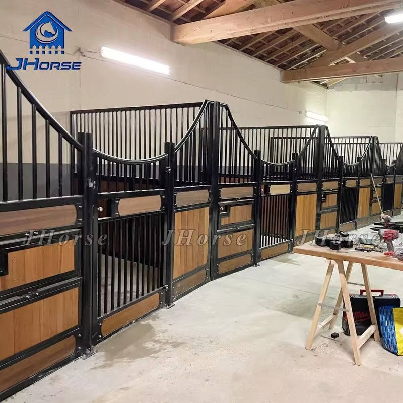 Durable Galvanized Horse Stall Fronts for Farms