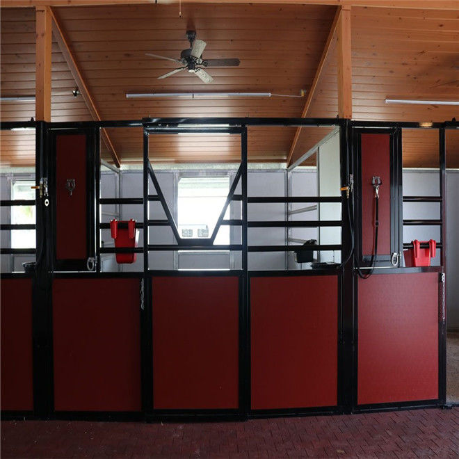 3.6x2.2m Horse stable Stall Fronts with swing doors or sliding door