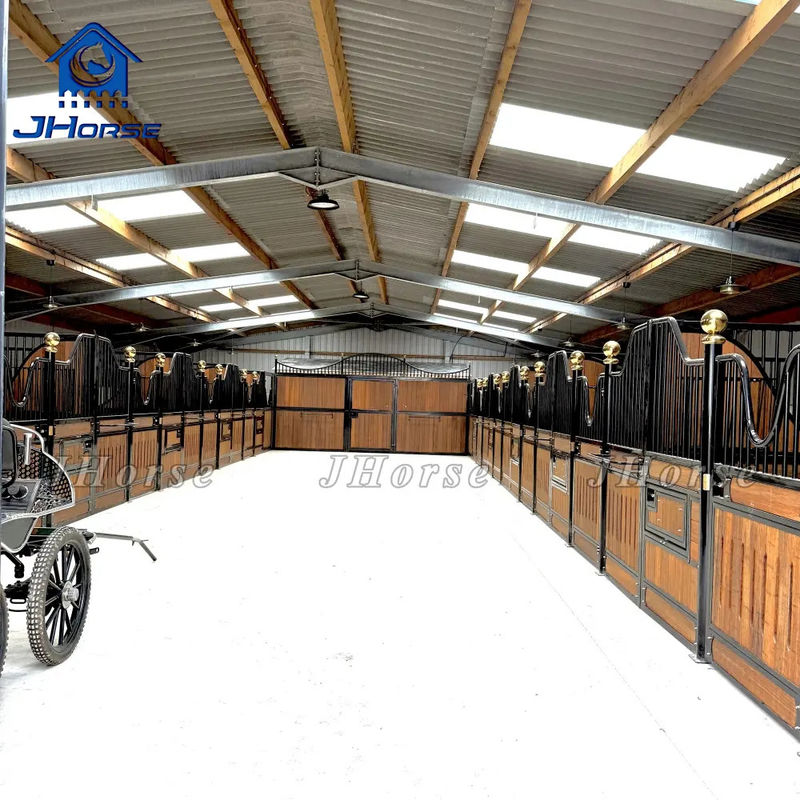 Custom Horse Stable Stall Boxes - Portable & Safety Design