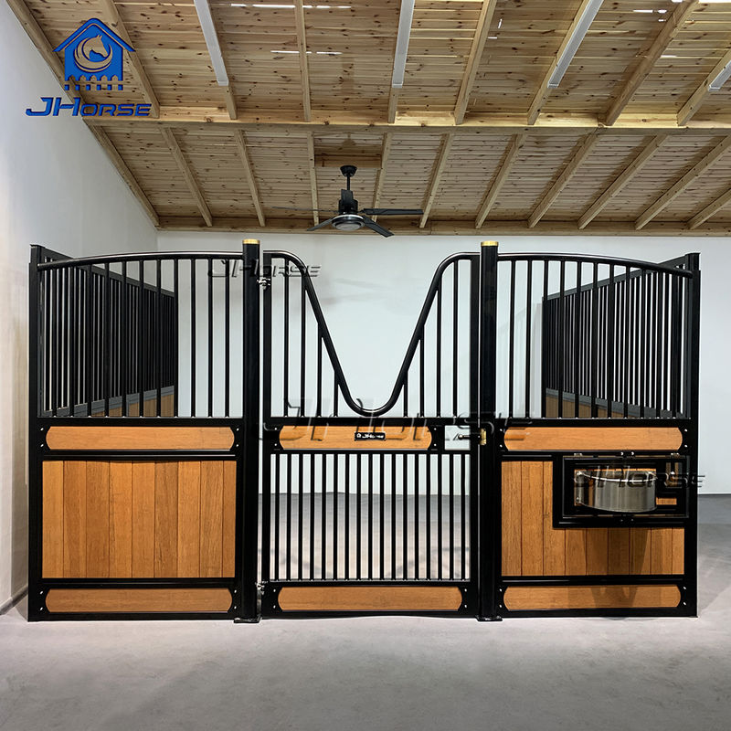 Customized Safe Design Bamboo Horse Stable Horse Stall Fronts With ...