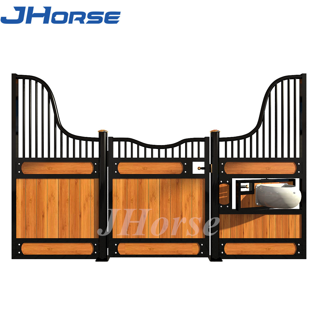 Standard Horse Stall Fronts 12 Ft Solid Horse Stables Panels With ...