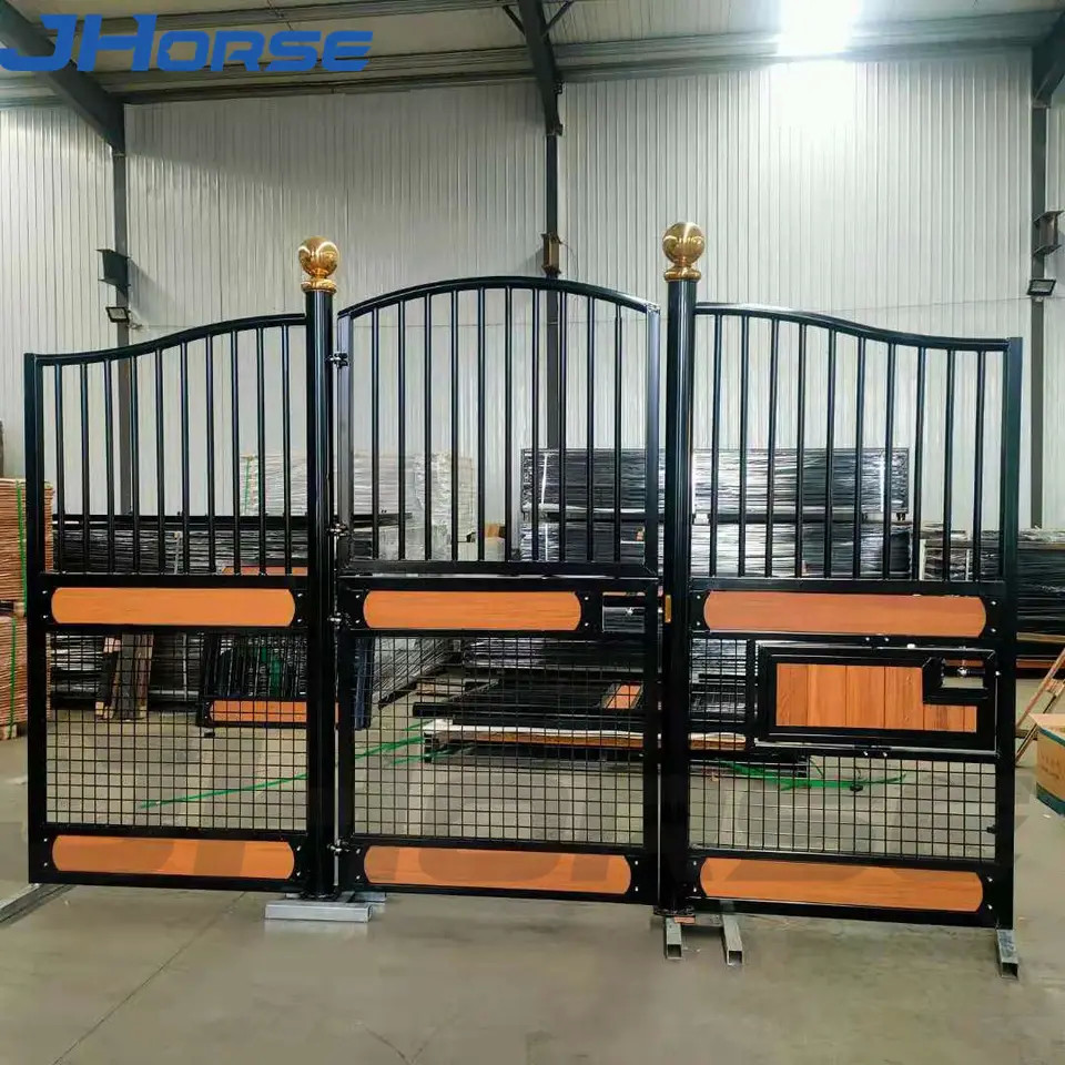 Steel Horse Stall Gates - 2.2m Height Barn Panels
