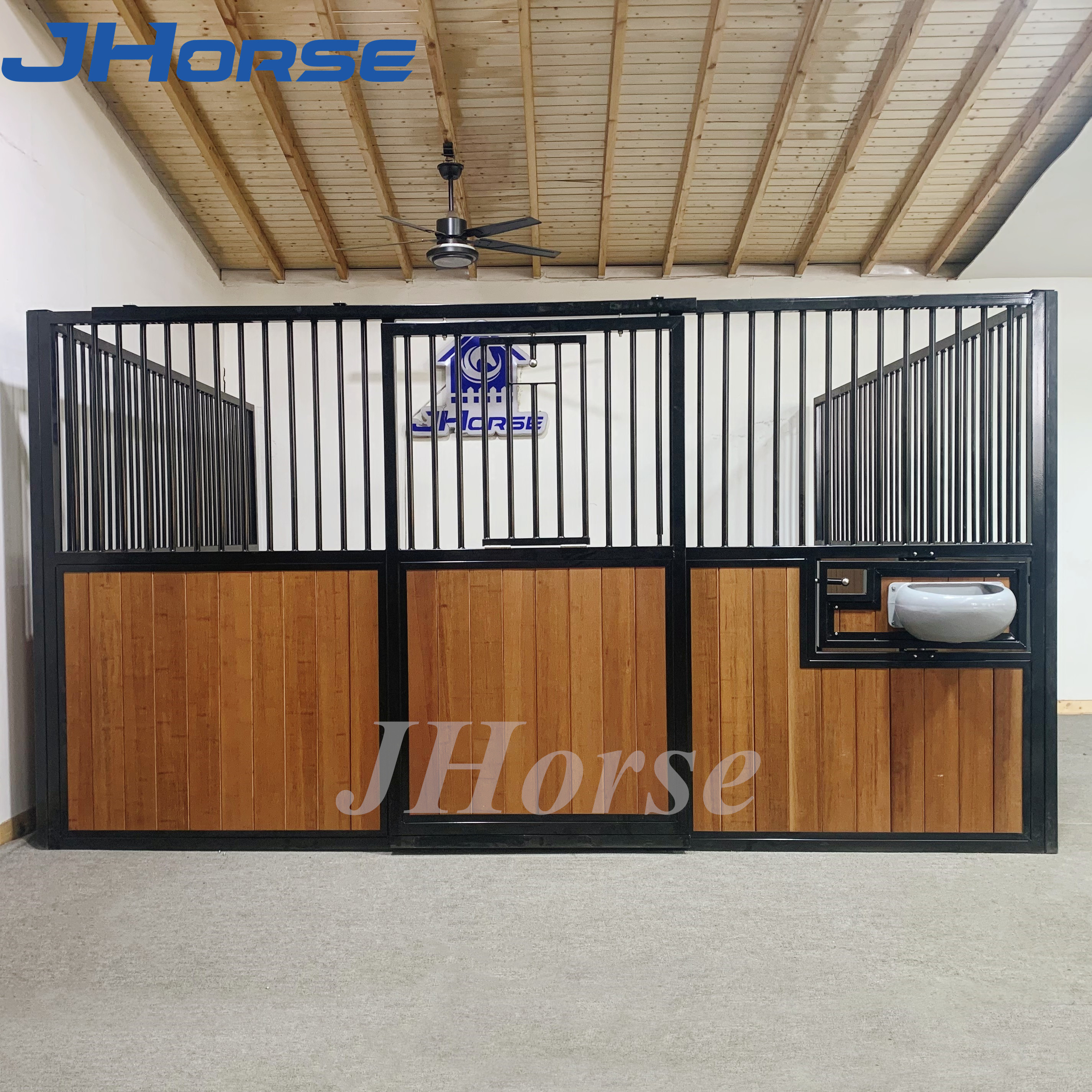 Steel 8ft X 6ft Horse Stall Panels Horse Stable Sliding Doors