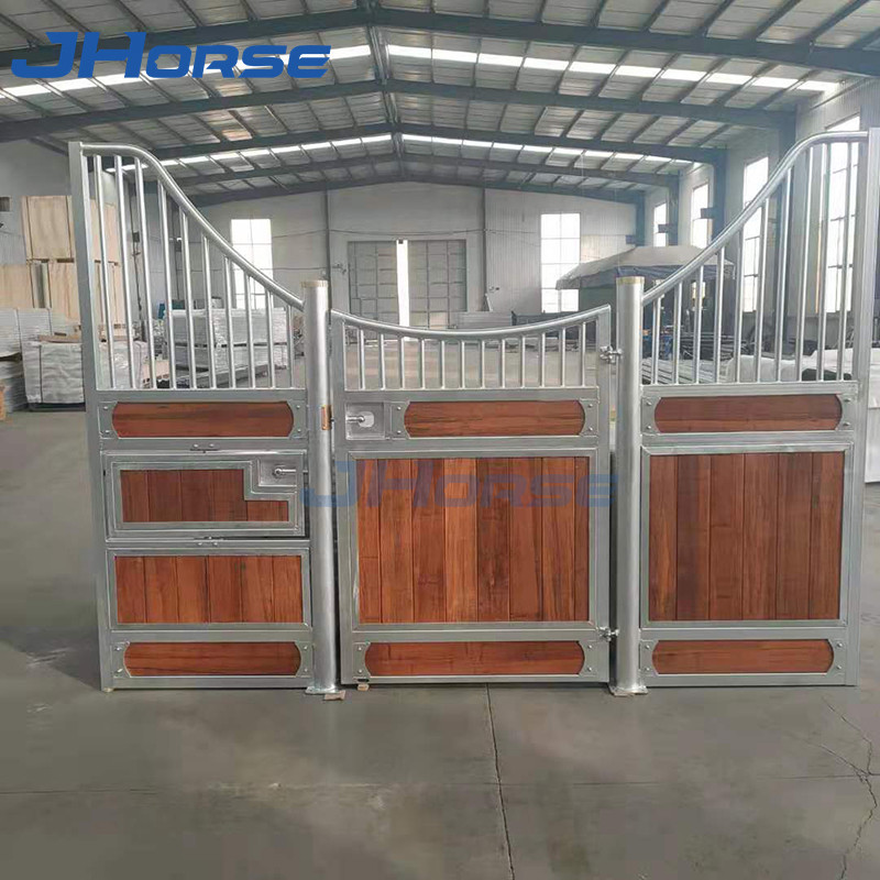 Customizable European Style Stall Fronts Bamboo Metal Free Standing For ...