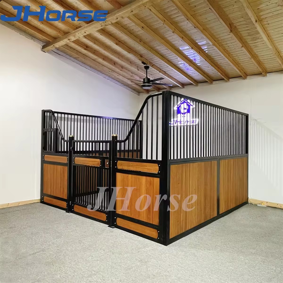 Durable Horse Stable Fronts with Swing or Sliding Doors