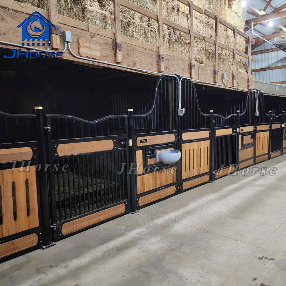 Inch Panel Thickness Customized Horse Stall with Customization Options
