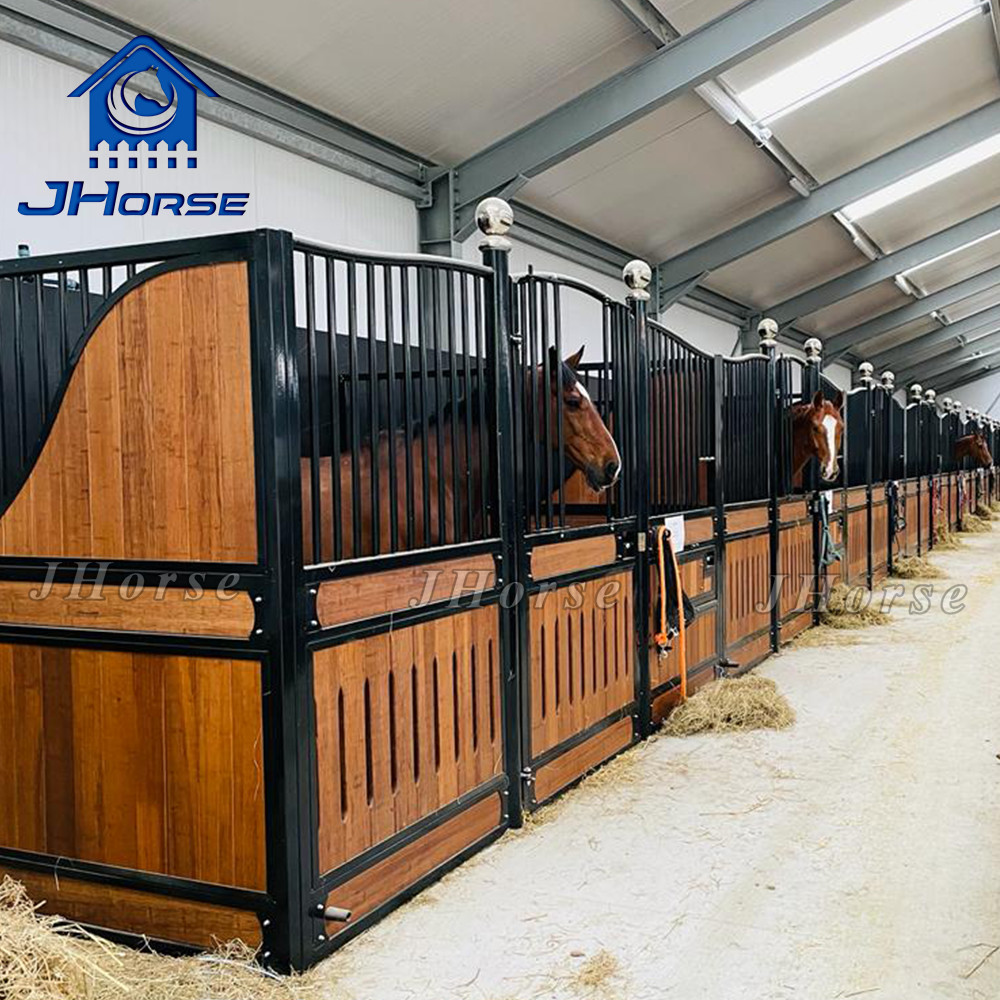 Custom Horse Stall Panels with Swing/Sliding Doors