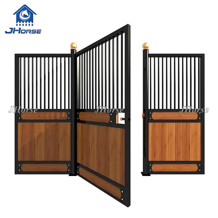 Portable Horse Stall Panels - Customizable Metal Stable Fronts