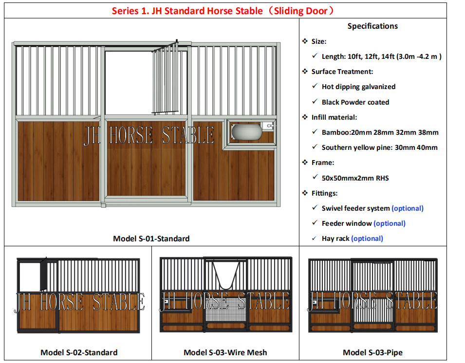 Sliding Door And Swivel Feeder Priefert Horse Stall Front Custom Size
