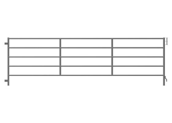 Standard I Type 12ft Galvanised Farm Gates , Durable 12 Ft Metal Farm Gates
