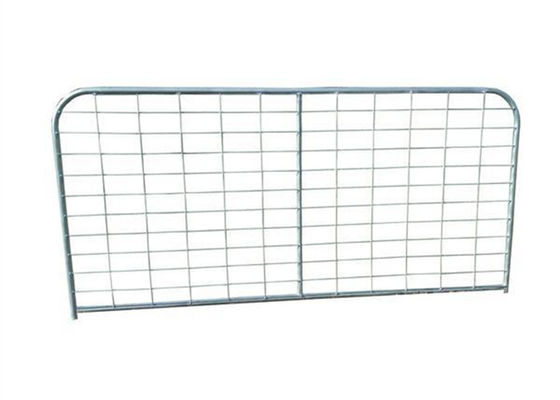 Standard Weld Mesh Steel Farm Gates All Low Carbon Uniform 25nb Pipe