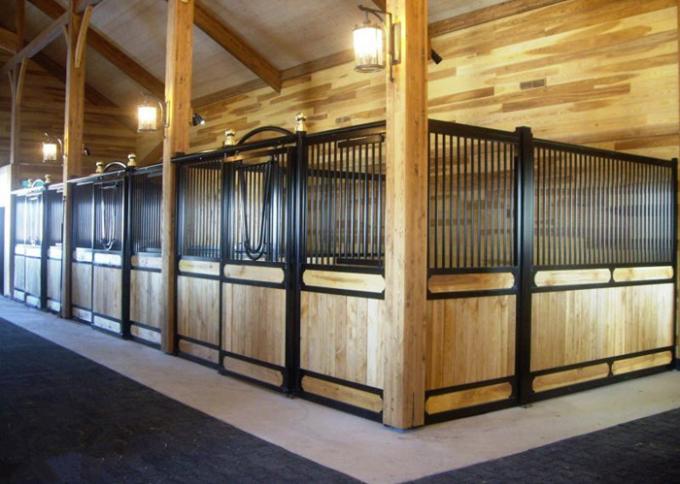 Nice Partitions Bamboo Horse Stable Equine Stall System In Massachusetts